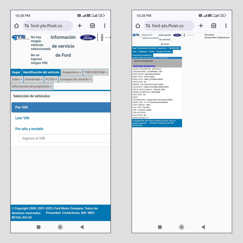 Ford Pts Mobile App Download
